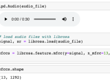Python Get Timing Information From Mfcc Generated With Librosa