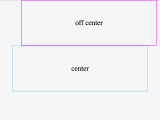 Css Offset Div From Center Stack Overflow
