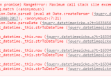 Javascript Too Much Recursion Error On Jquery Datetimepicker Stack