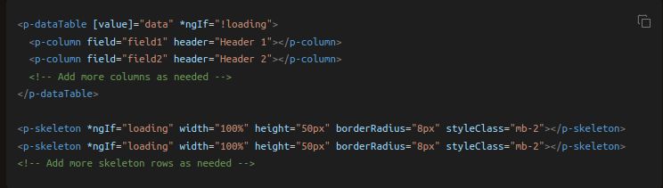 Angular How To Use Skeleton In Primeng Datatable When Retrieving Data - Nature Design Collection - Full HD Quality