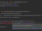 Java Android Studio Binding Error Cannot Resolve Symbol Stack Overflow