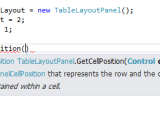 C Adding Dynamic Controls To Tablelayoutpanel In Net Windows Form
