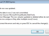 No Row Was Deleted Updated Error With Sql Server In C Winforms