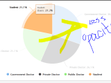Javascript Highchart S Pie Chart Opacity Changes On Hover Stack