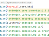 Android Alternative Way Of Declaring Androidx Libraries Stack Overflow