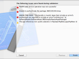 Ios App Fails Validation Stack Overflow