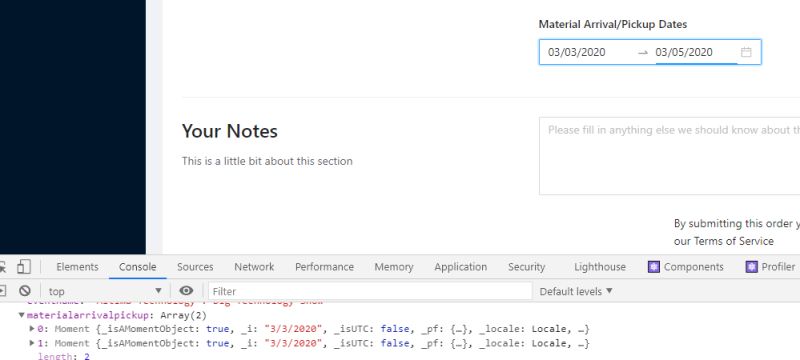 Reactjs Antd Rangepicker Component With React Hook Form Stack Overflow - 4K Sunset Textures for Desktop