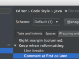 Android Studio Code Style For Comments Stack Overflow