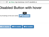 Disabled Bootstrap 4 Button With Tooltip In Angular Stack Overflow