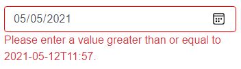 Javascript Input Of Type Date Time Disabling Dates Until Current Date - Perfect Light Illustration - 4K