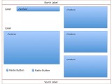 Swing Which Layout Manager Can Make This Layout In Java Stack Overflow
