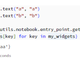 List All Widgets In A Databricks Notebook In Python Even Those Not