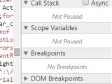 Chrome Paused In Debugger Issue Stack Overflow