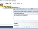 C Entity Framework Exception Invalid Object Name Stack Overflow