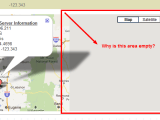 Jquery Google Map Only Loading Half Of Itself Stack Overflow