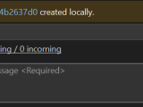 Visual Studio Git Commit Not In Local History Stack Overflow