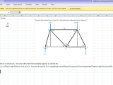 Structural Engineering Truss Problem With Multiple Unknowns