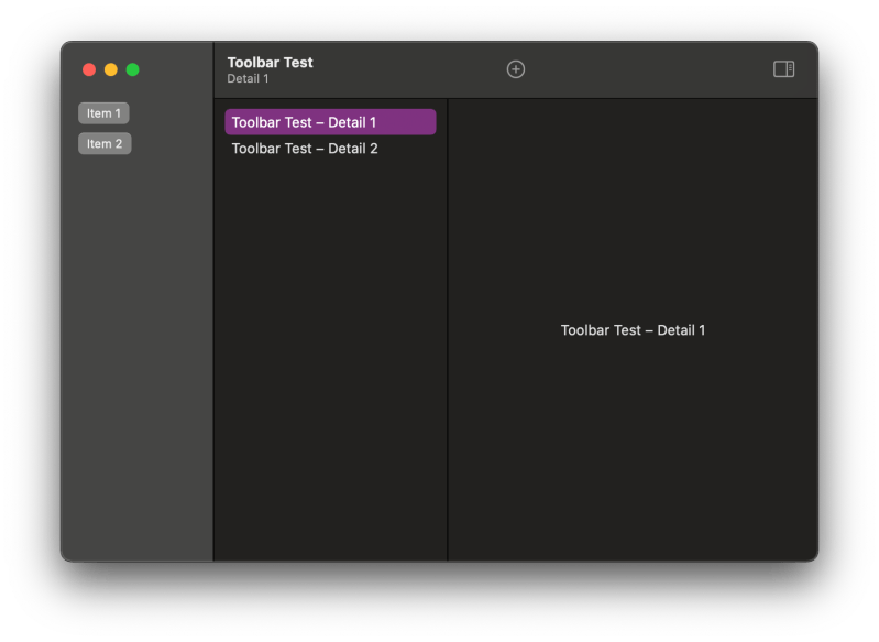 Macos How To Add A Toolbar Divider For A Three Column View In Swiftui - Perfect Minimal Design - HD