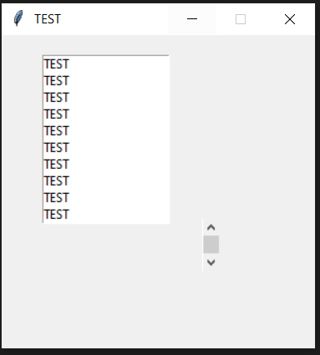 Python 3 X How To Attach My Scrollbar To My Listbox Widget Stack - Best Mountain Pictures in Retina
