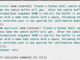 Mark Run Python Cannot Hide Python Buffer Emacs Stack Exchange