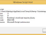 Javascript Microsoft Jscript Runtime Error With Filezilla Client