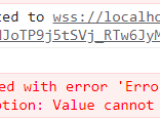 Asp Net Connection Disconnected Server Returned An Error On Close