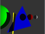 Java Issues With Raytracing Triangles Orientation And Coloring