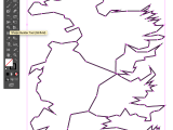 How Would I Divide Up This Vector Map In Adobe Illustrator Graphic
