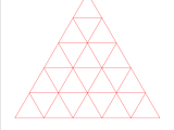 Java Draw Equilateral Triangles Using A Nested For Loop Stack Overflow