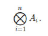 Amsmath Help Using Cumulative Kronecker Product Notation In Latex