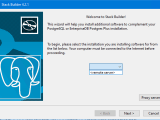 Windows Stack Builder For Postgresql Does Not List Local Installation