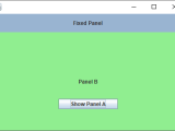 Swing Manage Java Cardlayout Jpanels Created With Different Classes