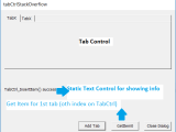 Visual C How To Get Extra Data From Mfc Tab Control Tabctrl