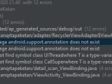 Java Error Package Android Support Annotation Does Not Exist