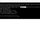 Installing Python Package From Github Into Virtual Environment Works