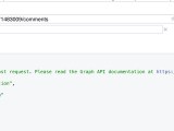 Can T Publish Comment Post Via Facebook Api 2 3 Stack Overflow