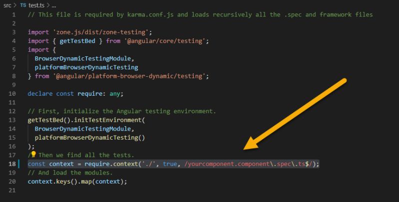 Angular Running A Single Test File Stack Overflow - HD Sunset Designs for Desktop