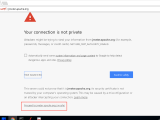 Security Chrome Showing Error While Doing Load Testing With Jmeter