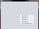 Java Swing Right Click Popup Menu Decoration Examples