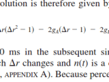Stochastic Processes Interpreting Equation From Article With Ornstein