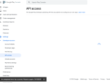 Android Unable To Link Google Cloud Project For Api Access Within