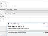 Java First Commit Of A Existing Local Repository In Eclipse To Empty