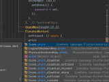 Flutter And Android Studio Code Completion Prioritizes Icons Package