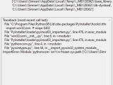 Python Failed To Execute Script Pyi Rth Win32comgenpy Due To