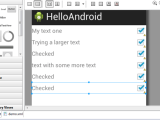 Checkbox How To Align The Checkboxes In The Checkedtextview In