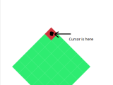 Javascript Canvas Isometric View By Transform Determine Which Tile