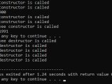 C Why There Is Difference In Constructor And Destructor Calls