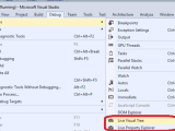 C Debug Xaml In Visual Studio 2015 Where Is Live Visual Tree And