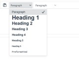 Tinymce Customise Css Styles Menu On Toolbar Stack Overflow