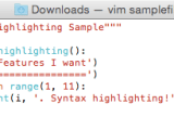 Vim Turn On Syntax Highlighting Stack Overflow